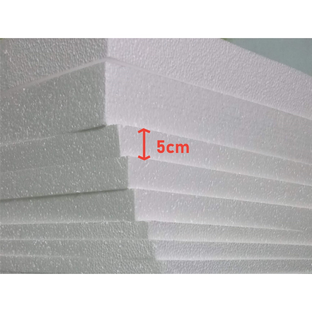 Tấm xốp EPS dày 5cm 50cm x 50cm | Shopee Việt Nam