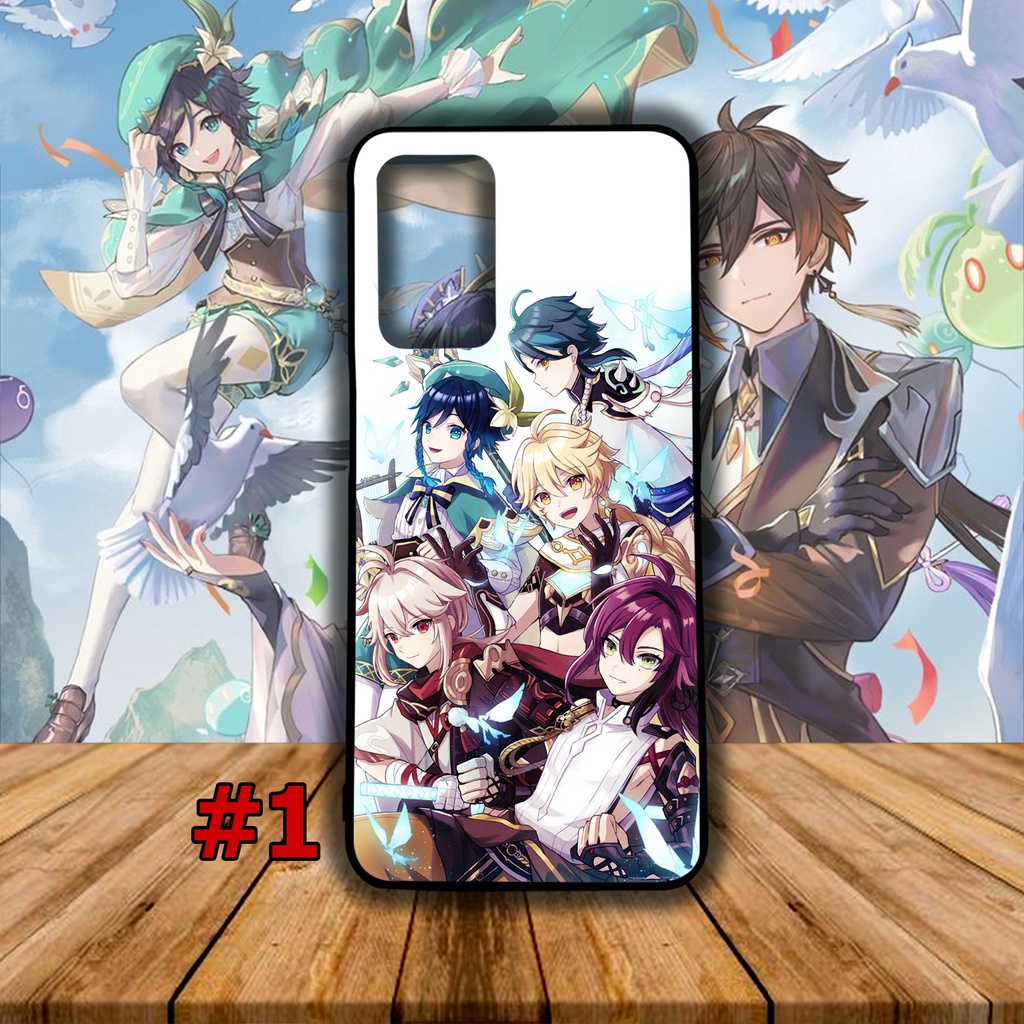 Genshin Impact Ốp Lưng Anime Oppo A95 A94 A93 A92 A76 A74 A73 A55 A54