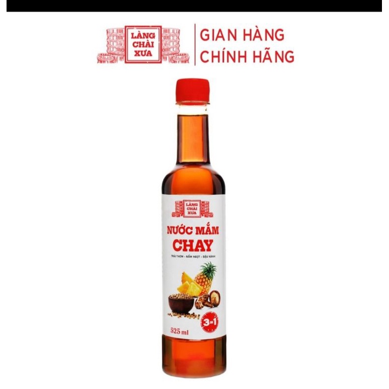 NƯỚC MẮM CHAY 3 TRONG 1 525ML - LÀNG CHÀI XƯA | Shopee Việt Nam