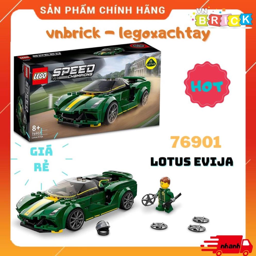 LEGO Speed Champions 76907 Lotus Evija Chính Hãng | Shopee Việt Nam