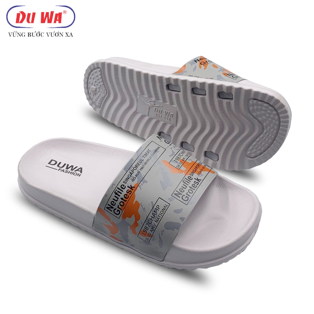 Dép Duwa Nam Nữ Chính Hãng - DH116-7G Xám | Shopee Việt Nam