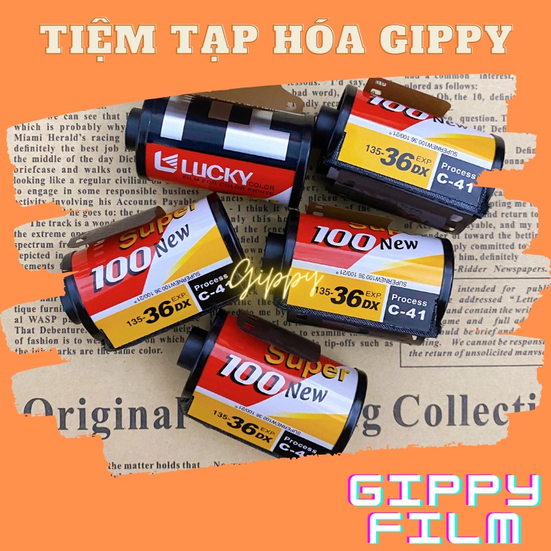 Film máy ảnh Lucky Super 100 outdated hiếm - GippyFilm - Tiệm tạp hóa ...