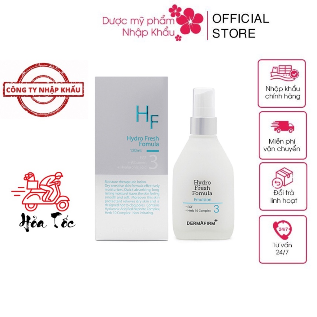 HÀNG NHẬP KHẨU - Sữa Dưỡng Dermafirm Hydro Fresh Formula - Tinh Chất ...