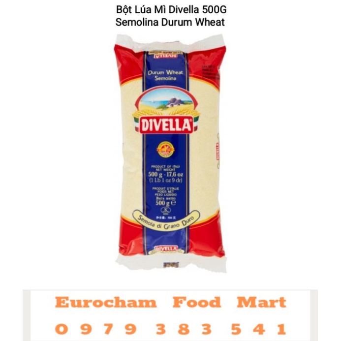 Bột Lúa Mì Semola Rimacinata Semolina hiệu Divella 1kg | Shopee Việt Nam