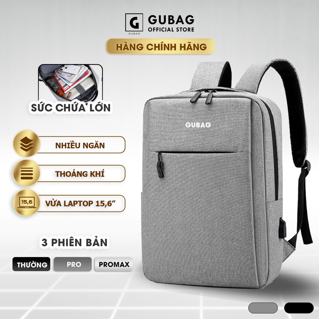 Balo nam đựng laptop GUBAG BL38 13 14 15,6 inch, kiểu dáng công sở nhỏ ...