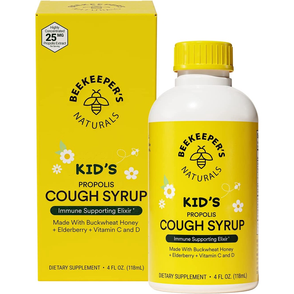 SI-RÔ HO TRẺ EM - KEO ONG BEEKEEPER'S NATURALS B. Better Daytime Cough ...