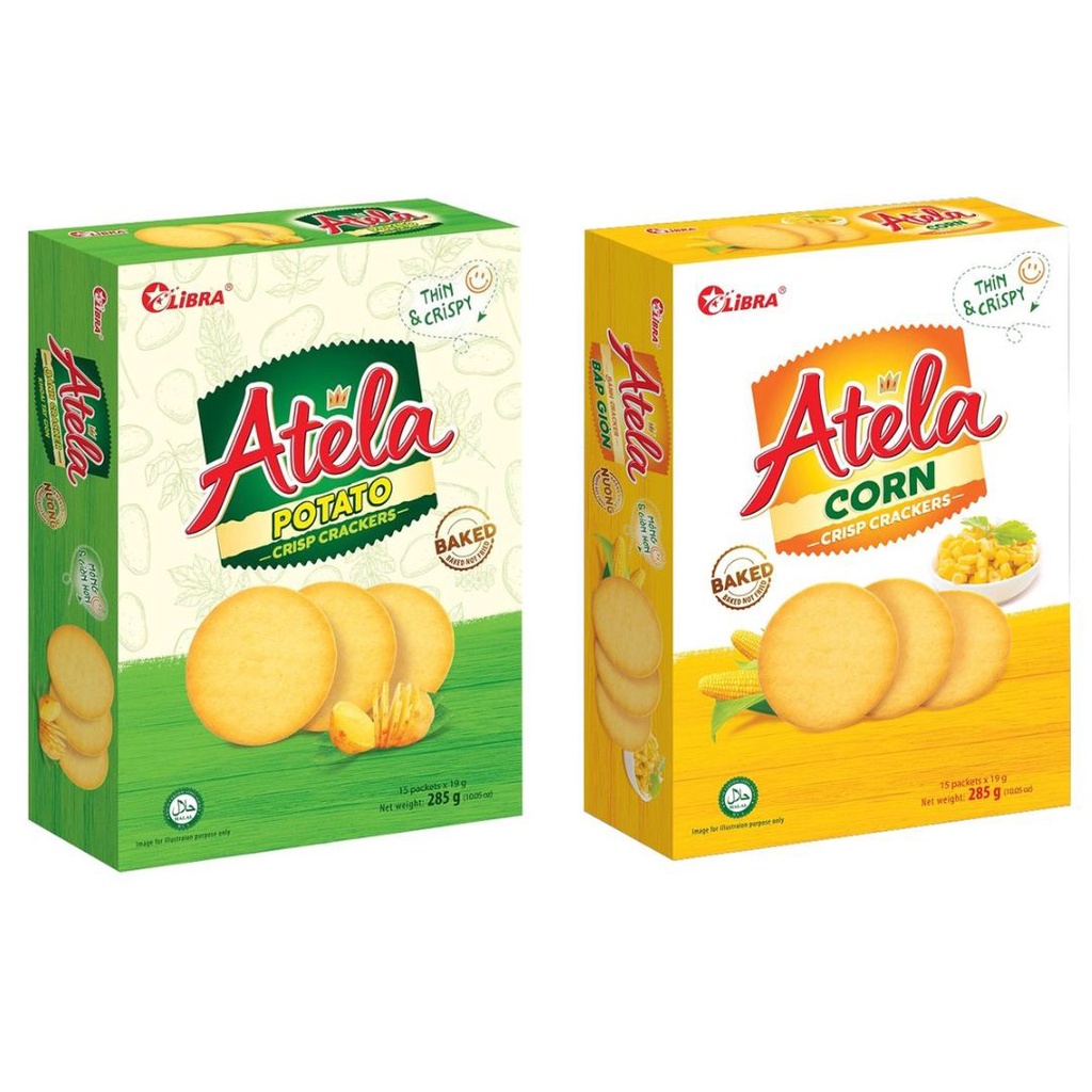 Bánh Atela Vị Bắp/Khoai Tây Hộp 285G | Shopee Việt Nam