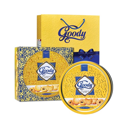 Bánh Hộp Thiếc hỗn hợp Goody (Classic - Original) - Bibica | Shopee ...