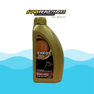 (HCM) Dầu Nhớt Tổng Hợp Động Cơ Xe Máy 4 Kỳ ENEOS SAE 5W40 4T SN , JASO MA2 Dung Tích 1000 ML ...