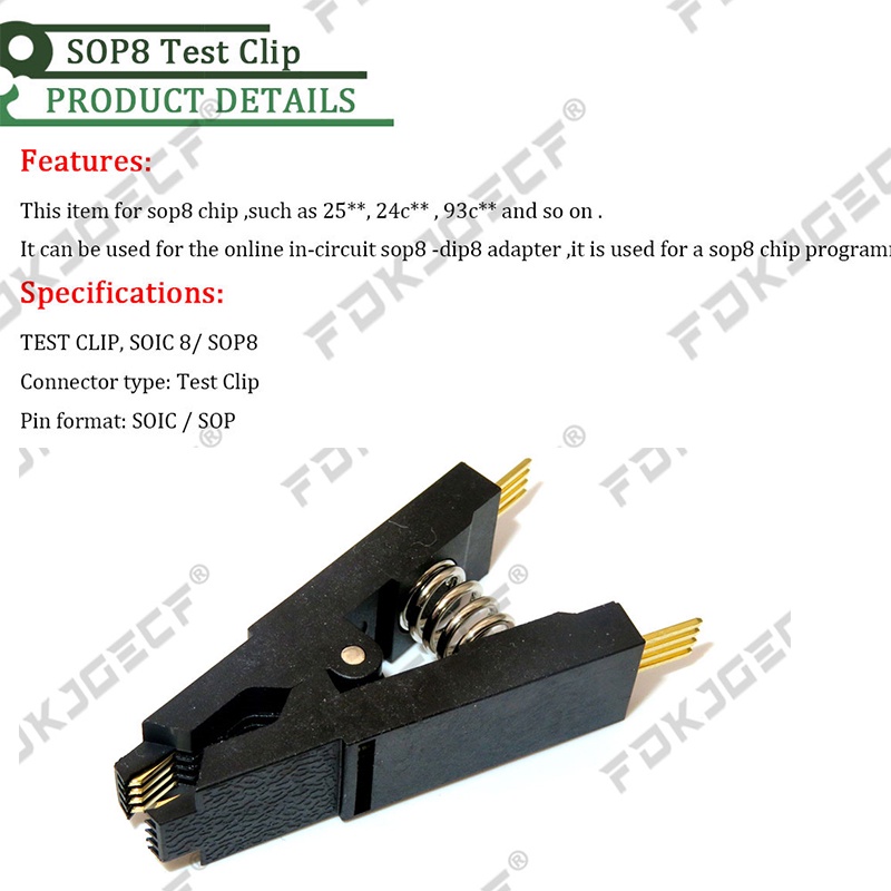 Kẹp Thử Nghiệm Lập Trình Sop8 Sop Soic 8 Soic8 Dip8 Dip 8 Pin Ic Sop16 Sop Soic 16 Dip16 Dip16 ...