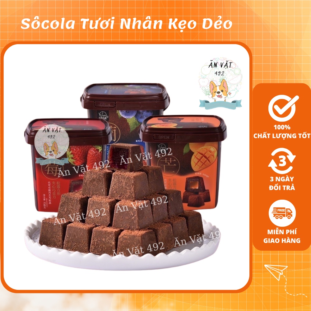 Socola Tươi Nhân Kẹo Dẻo Trái Cây Siêu Phẩm Của YUMI 158g - Ăn Vặt 492 ...