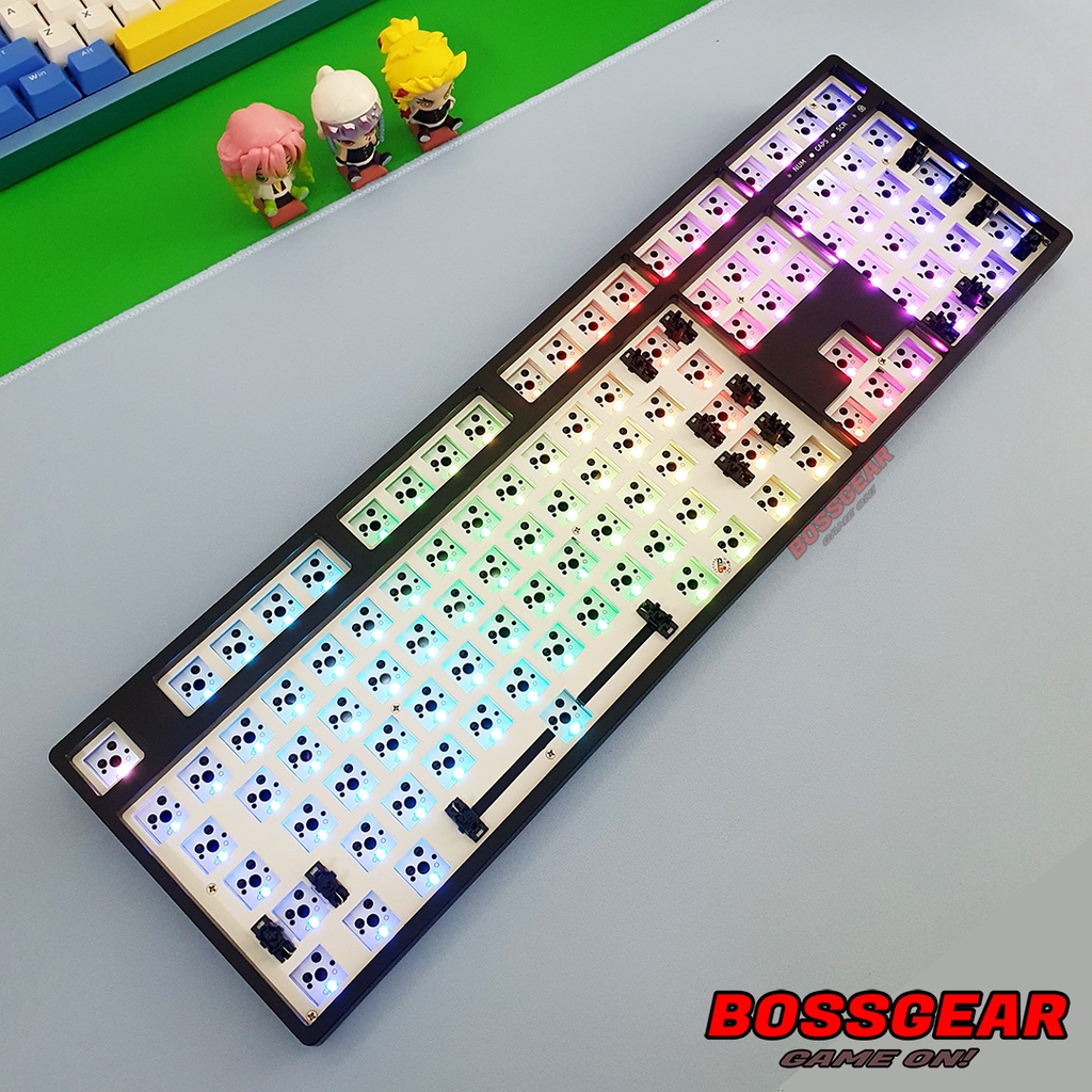 KIT Phím Cơ Custom Fuhlen H108S – 3 Mode – LED RGB – Foam PCB | Shopee Việt Nam