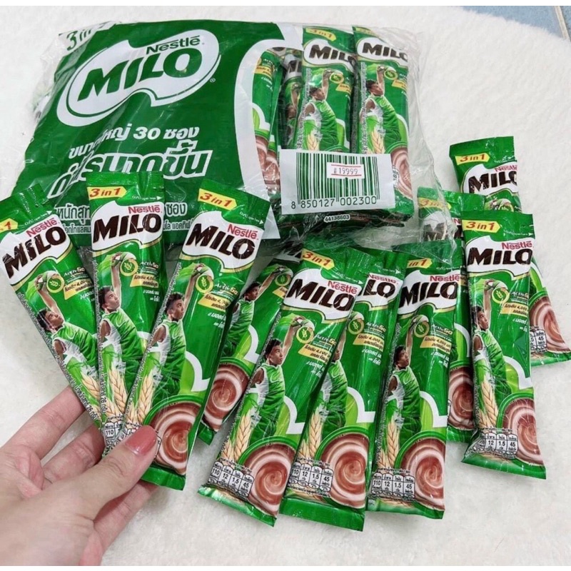 Bột Milo Hoà Tan 3 in 1 Thái Lan Bịch 48 Gói | Shopee Việt Nam