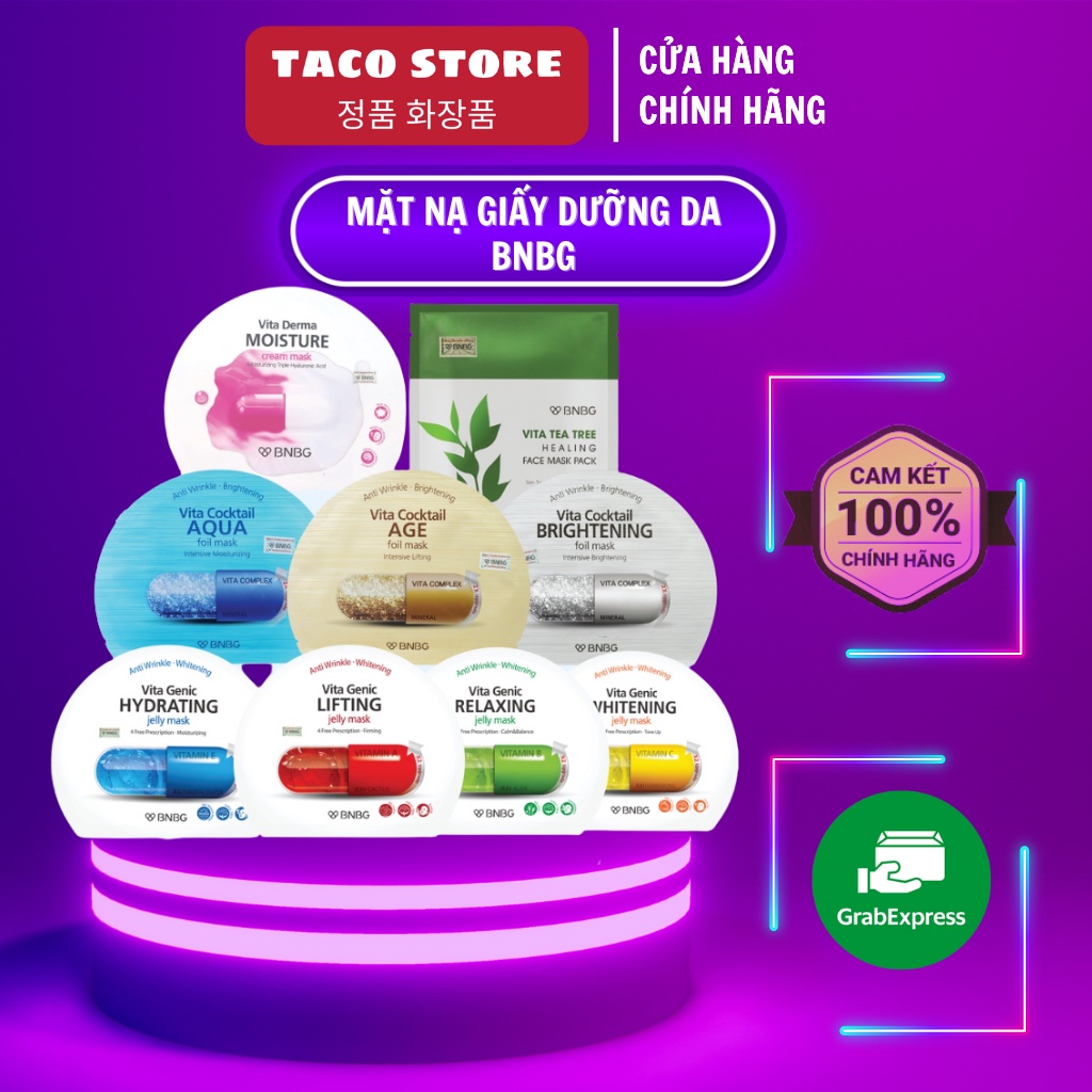 Mặt nạ BNBG Vita Genic Jelly Mask Hàn Quốc | Shopee Việt Nam