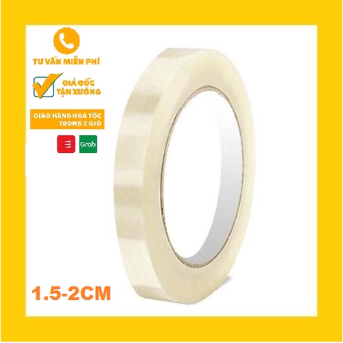 [LOẠI VIP]Băng keo Trong 12MM 100Y dùng dán quà độ dính cao băng dính văn phòng dùng dán giấy ...