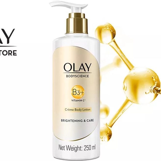 Dưỡng thể dưỡng ẩm trắng da Olay Niacinamide (B3) + Vitamin C 250 ml | Shopee Việt Nam