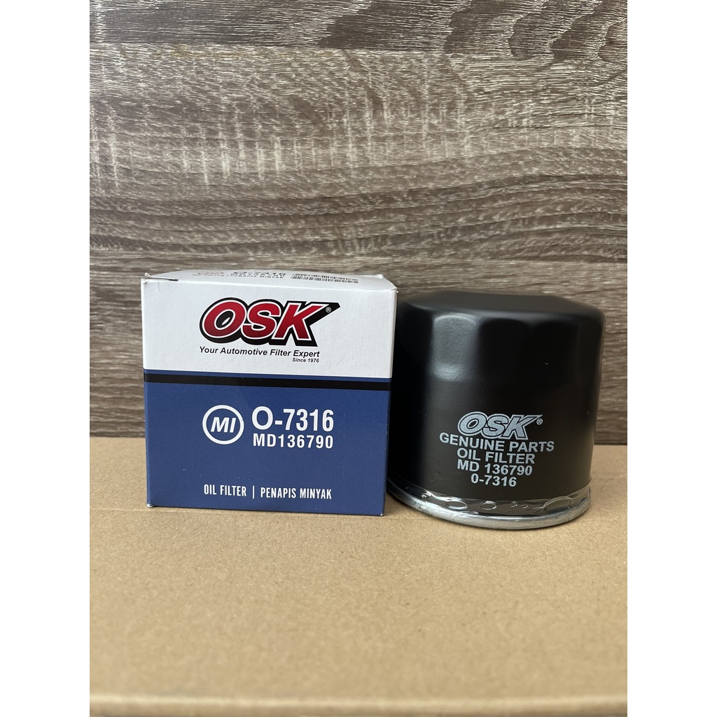 Lọc nhớt O-7316 / DO-93593A / MD136790 | Shopee Việt Nam