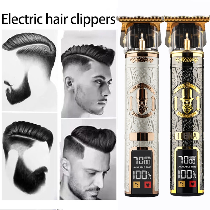 USB Rechargeable Hair Clipper Hair Trimmer Razor Beard Shaver ...