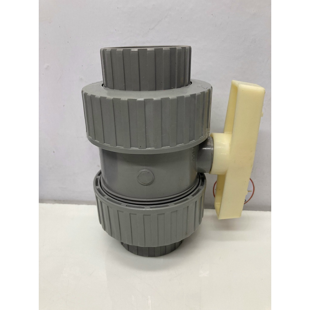 Van hai (2) đầu rắc co 60 (2") nhựa PVC Jia Rong | Shopee Việt Nam