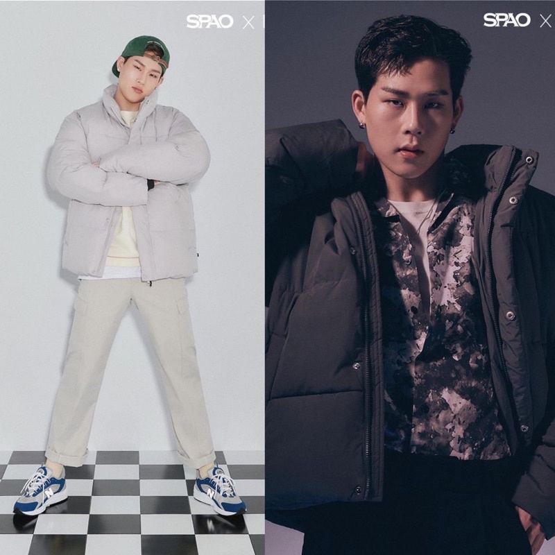 Áo khoác phao Spao x Monsta unisex Hàn Quốc chính hãng (update bản mới 2024) | Shopee Việt Nam
