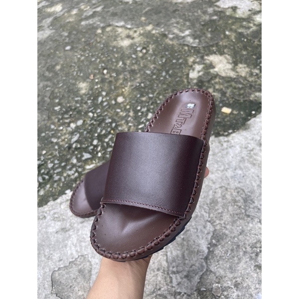 Dép da bò bản ngang | Shopee Việt Nam