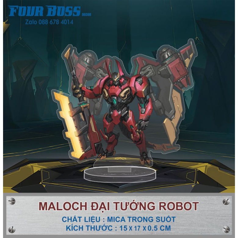 Mô Hình Tướng Maloch Đại Tướng Robot Trong Game Liên Quân Mobile ...