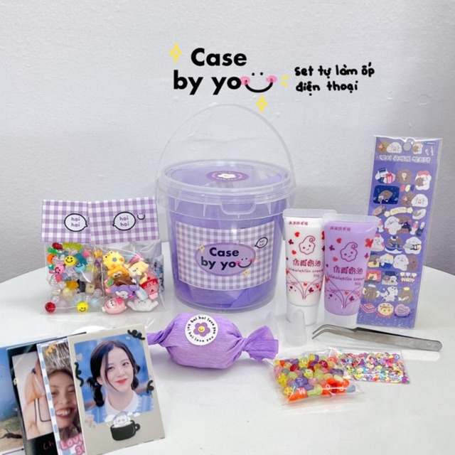 Case by YOU | Set tự làm ốp điện thoại | Hoi Hoi project | Shopee Việt Nam