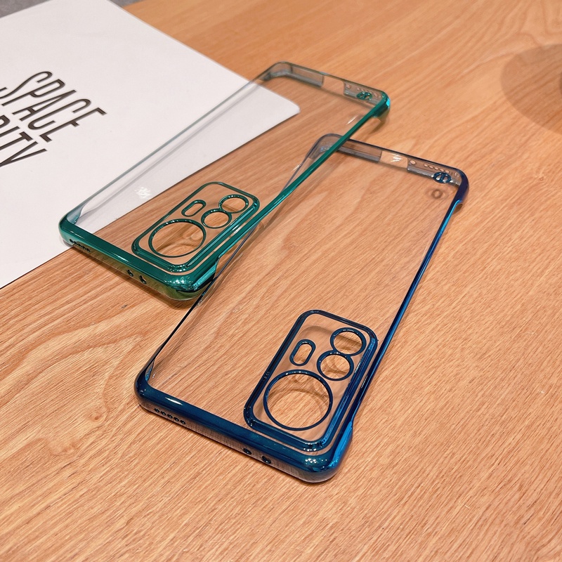 Ultra Ốp Điện Thoại PC Cứng Trong Suốt Siêu Mỏng Không Viền Mạ Cho Xiaomi 12T Redmi K50 Ultra ...