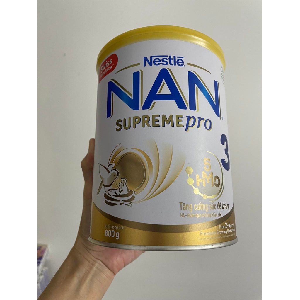 Sữa NAN SUPREME PRO số 3 800g (2-6 tuổi) | Shopee Việt Nam