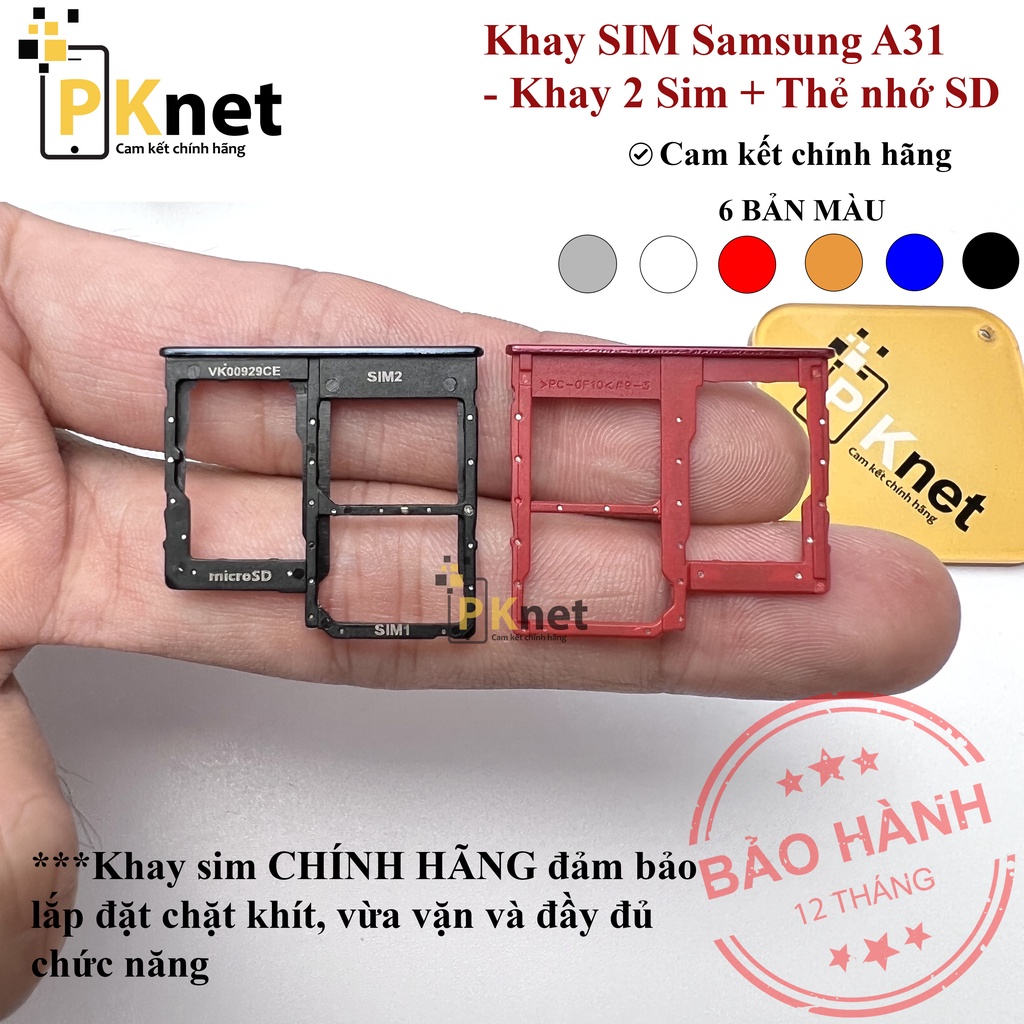 Khay sim Samsung A31 CHÍNH HÃNG A315 | Shopee Việt Nam