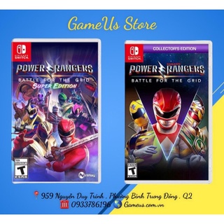 Đĩa Game Nintendo Switch Power Rangers: Battle For The Grid | Shopee ...