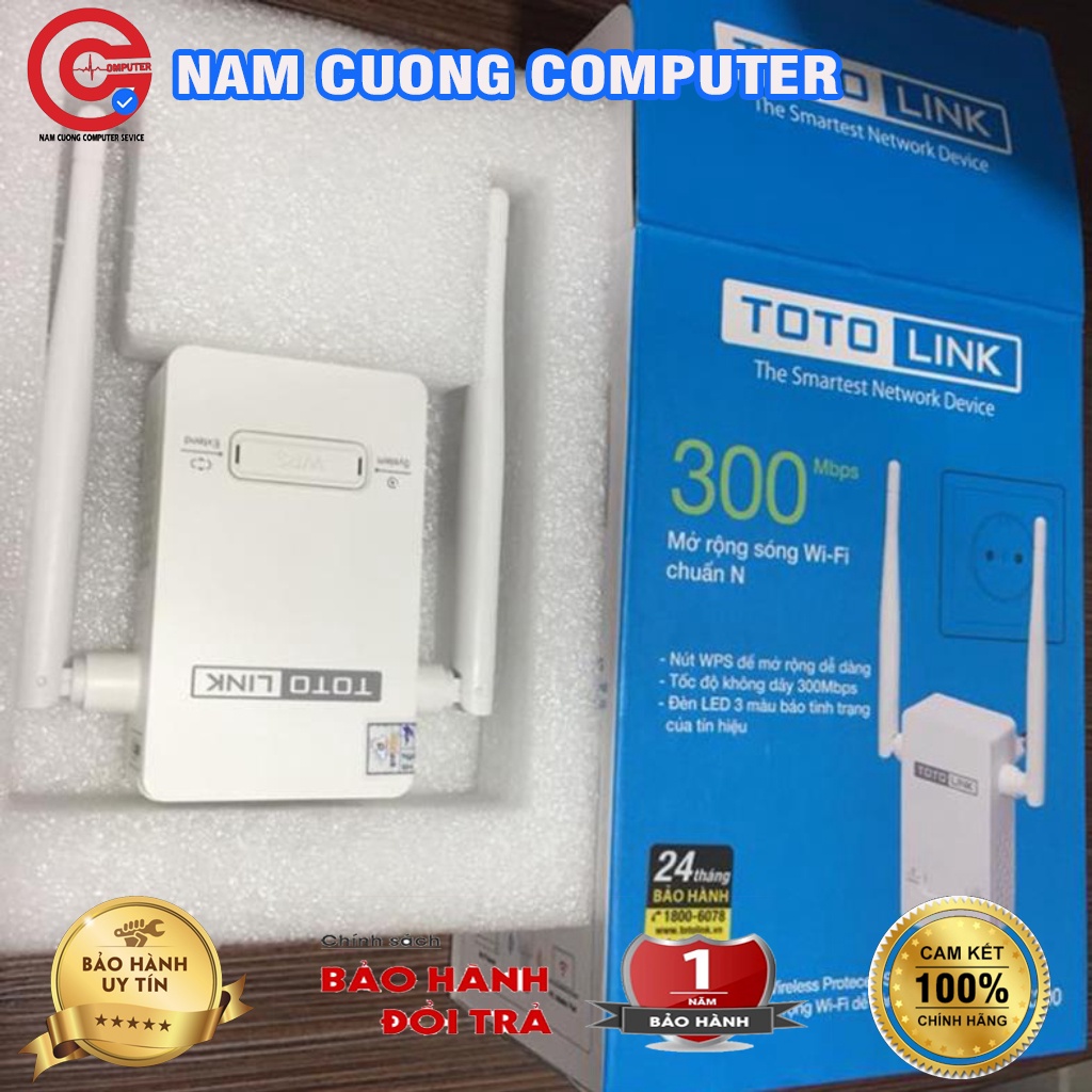 Bộ Mở Rộng Sóng Wifi Totolink EX200 Chuẩn N Tốc Độ 300Mbps - Hãng phân phối chính thức | Shopee ...