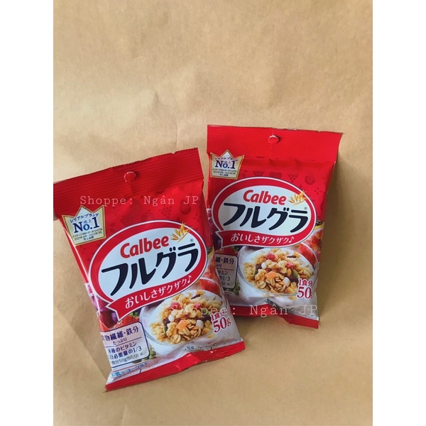 [bill Nhật] Ngũ cốc Calbee 50g nội địa Nhật | Shopee Việt Nam
