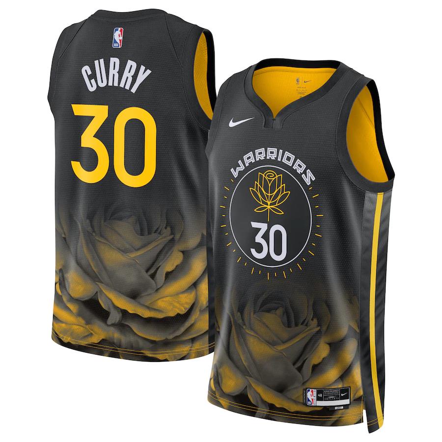 Gsw jersey Bóng Rổ Màu Đen Tay Dài Số nba curry 30 Thiết Kế Mới 2022-23 ...