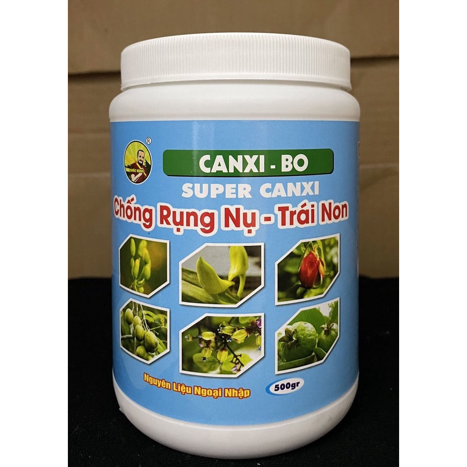 Phân bón vi lượng Canxi - Bo chống rụng nụ, trái non - chai 500 gram ...