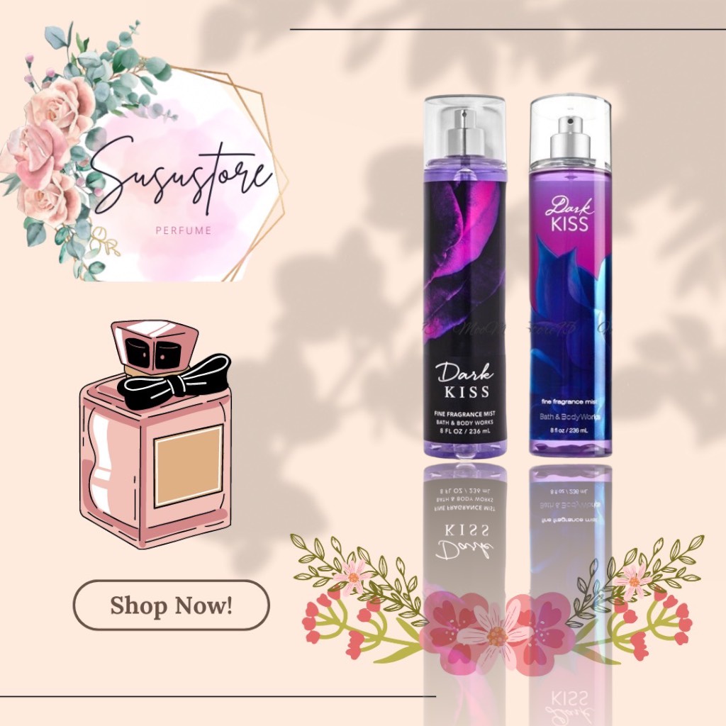 Xịt Thơm Bath And Body Works Fine Fragrance Mist Hương Dark Kiss 30ml