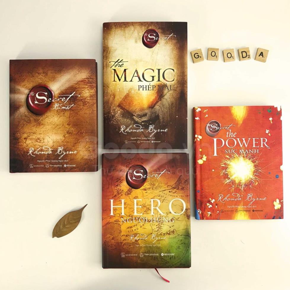 Sách - Bộ The Magic Phép Màu + The Secret Bí Mật + The Power Sức Mạnh ...