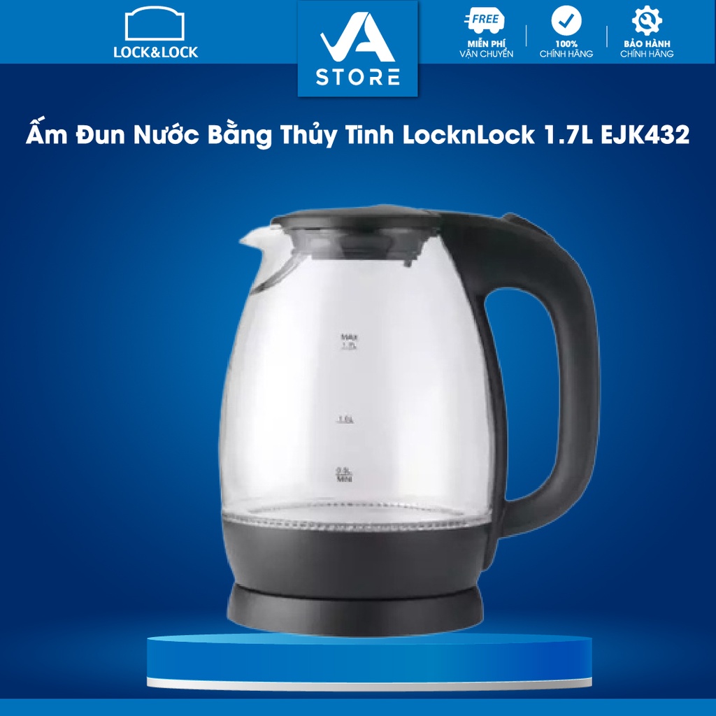 Ấm đun siêu tốc Lock&Lock EJK432 (1.7 Lít) - Hàng Chính Hãng | Shopee ...