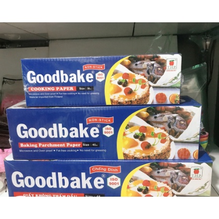 Giấy Nến Lót Nướng Bánh GoodBake THP Baking Paper 30cm x 5m | Shopee ...