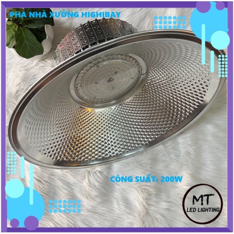 Đèn Led Pha Xưởng Chụp Đèn Tròn Anh Sáng Trắng ( 100W - 150W - 200W - 250W ) cao cấp | Shopee ...