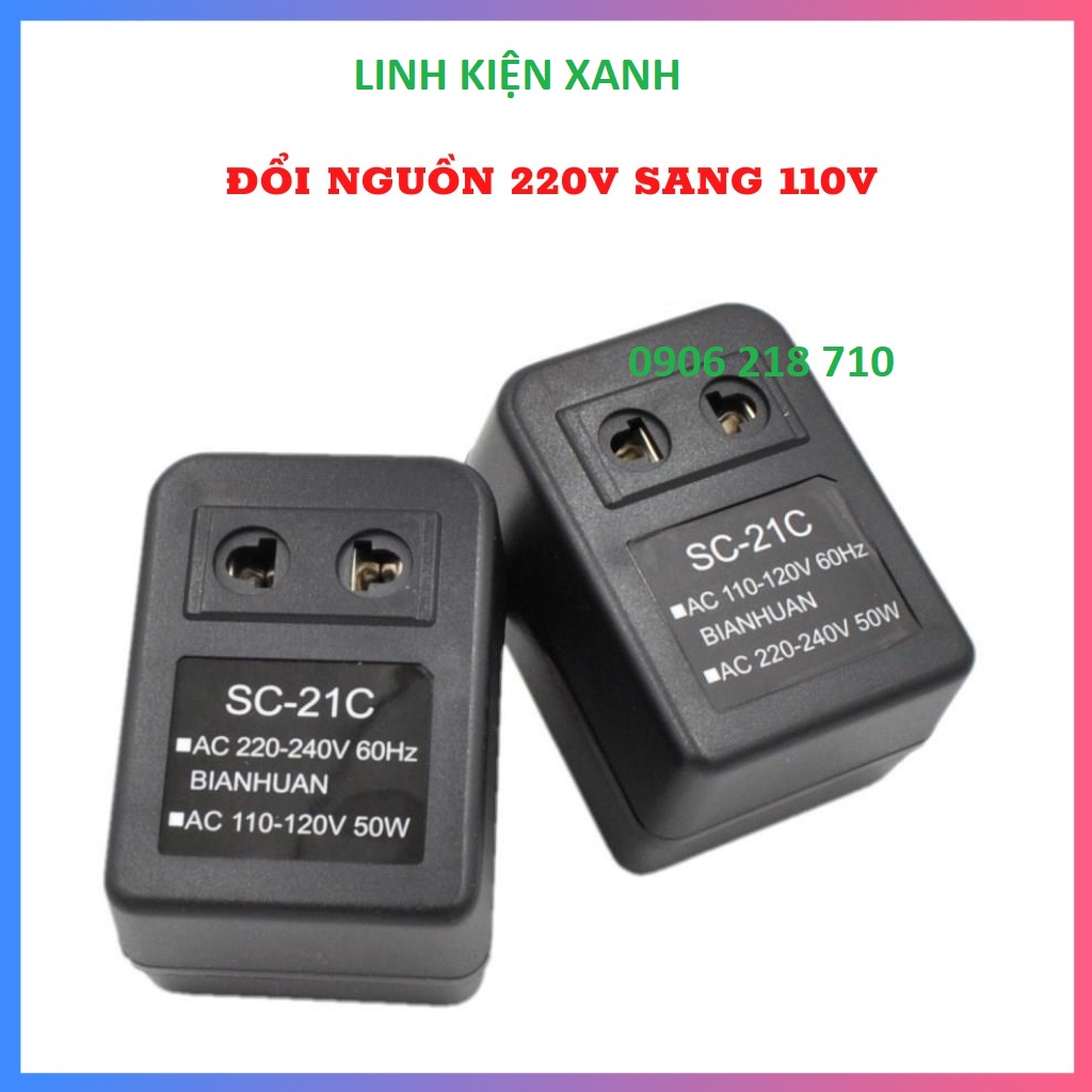 Bộ Chuyển Đổi Nguồn Điện Từ 220V Sang 110V | Shopee Việt Nam