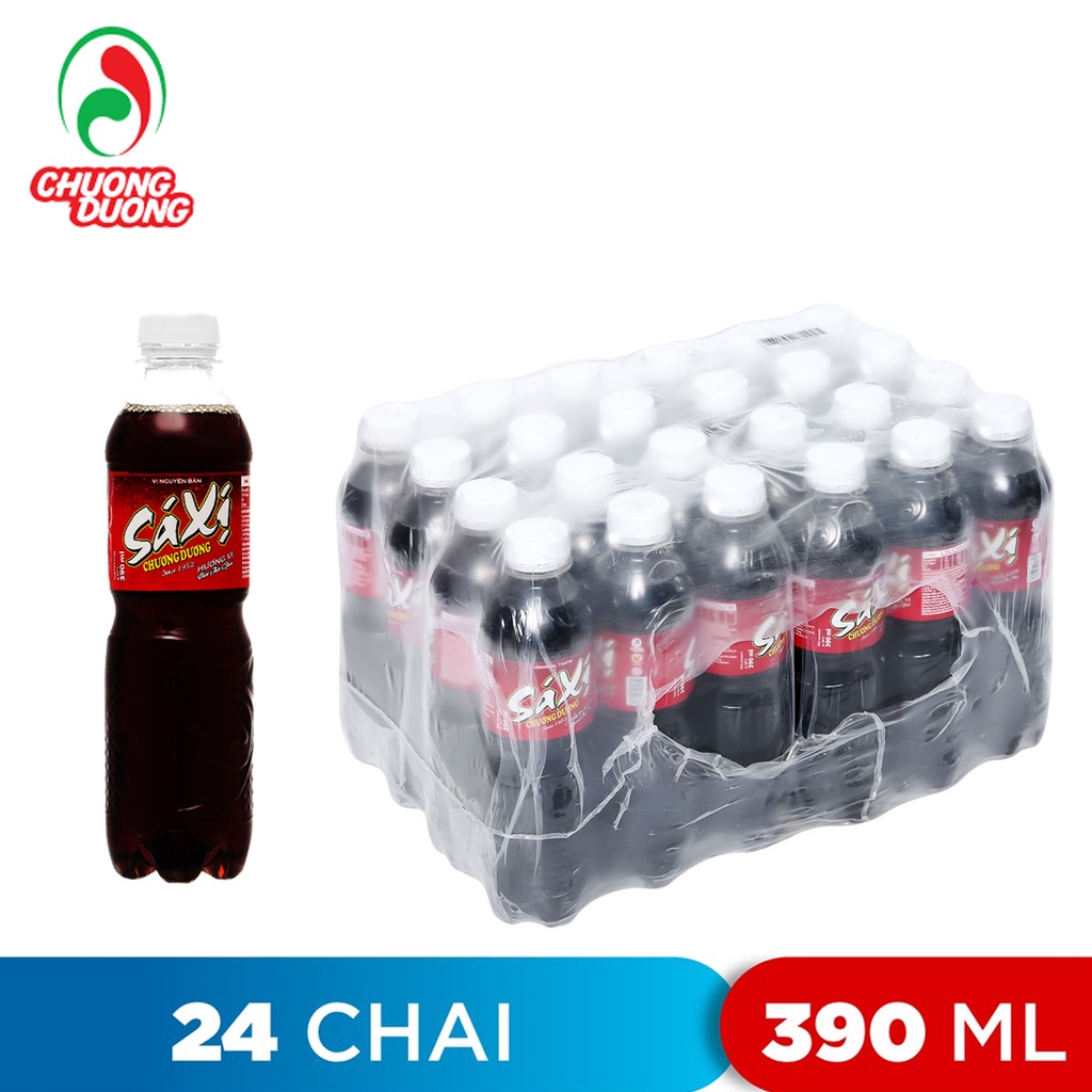 THÙNG 24 CHAI NƯỚC NGỌT SÁ XỊ CHƯƠNG DƯƠNG 390ML | Shopee Việt Nam