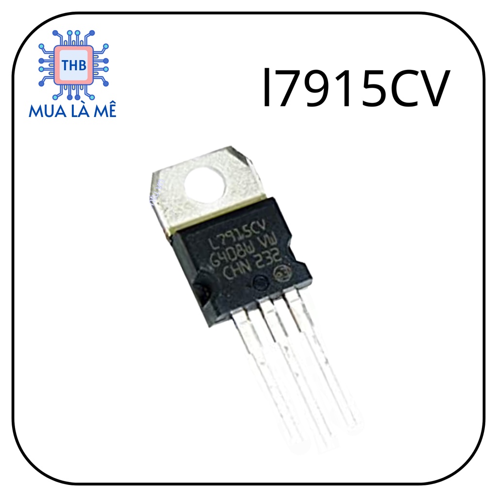 IC 7915 IC ổn áp -15V, IC L7915CV | Shopee Việt Nam