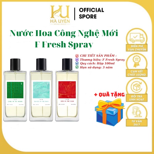 Nước Hoa Công Nghệ Mới F Fresh Spray, Tích Hợp Tính Năng Lưu Hương lên ...