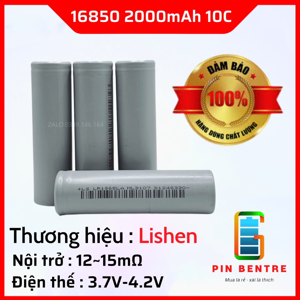 Cell Pin 18650 Lishen 2000mAh xả 20A Chính hãng hàng | Shopee Việt Nam