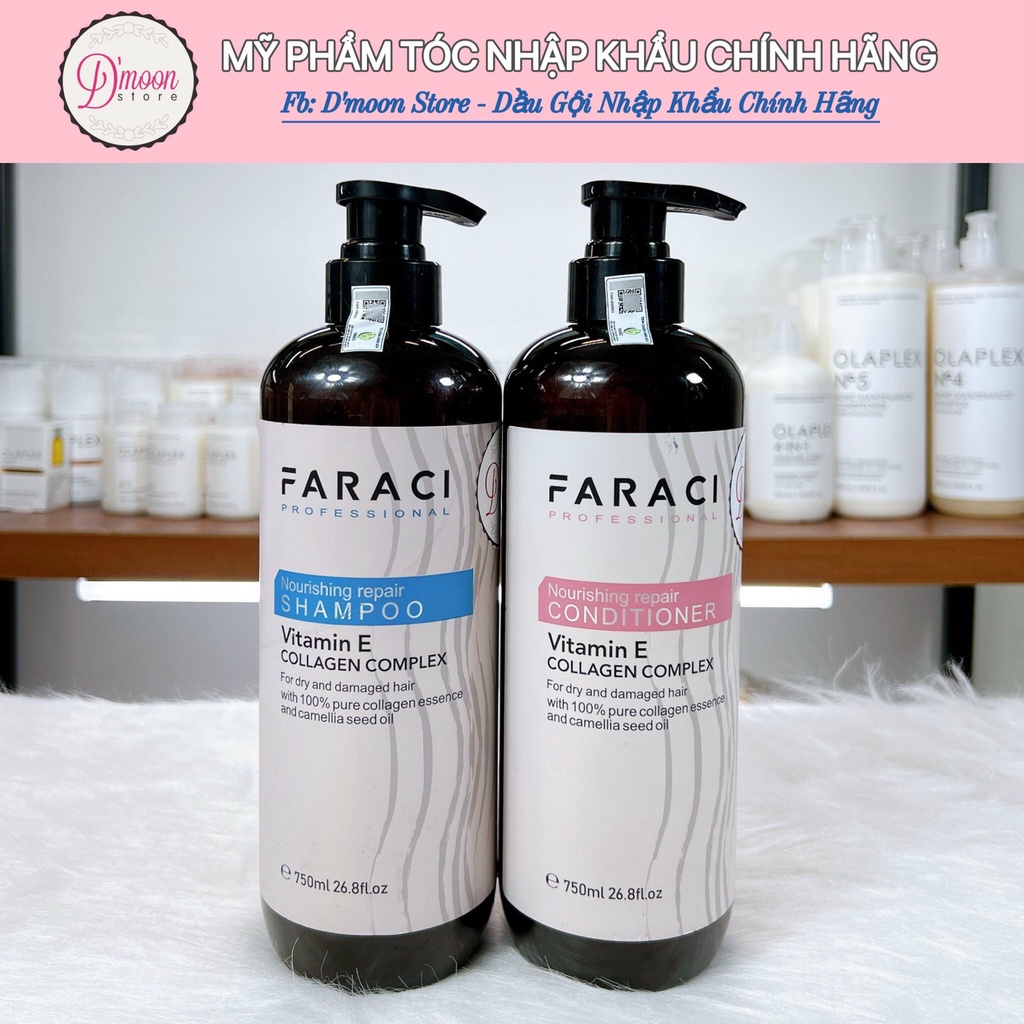 Dầu Gội Xả Faraci Siêu Mềm Mượt 750ml | Shopee Việt Nam