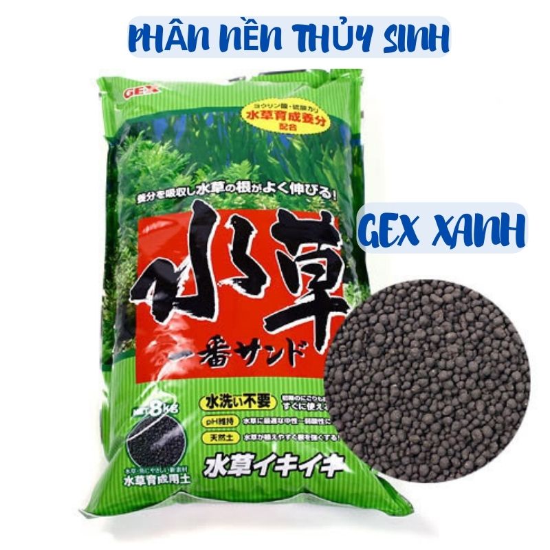 Phân nền thủy sinh Gex xanh triết lẻ từ bao to trải nền thủy sinh, bể cá | Shopee Việt Nam