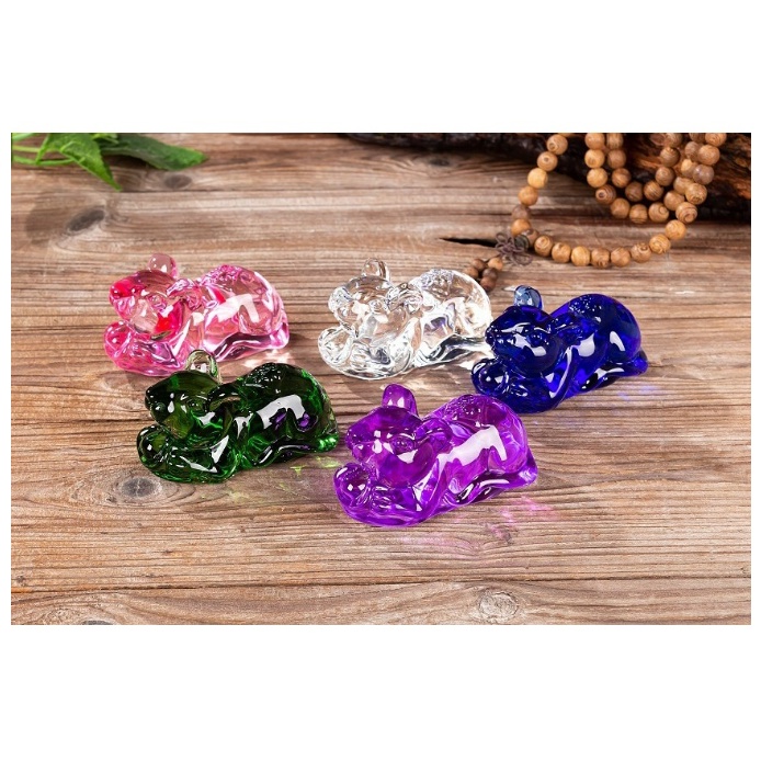 Chuột May Mắn - Tài Lộc - Sung Túc (Pha Lê - cỡ Nhí) /Crystal Gold ...