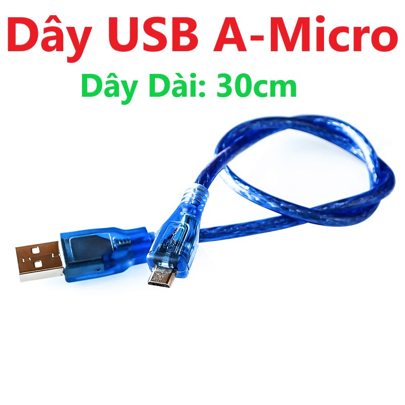 Dây Cáp USB Truyền Dữ Liệu Cho Thiết Bị Arduno R3, Mega2560, Nano, Máy In, Sạc Điện Thoại, Dây ...
