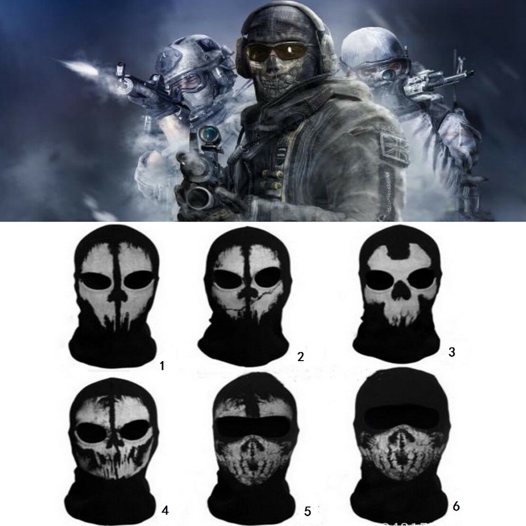 Mặt Nạ Bảo Vệ Toàn Diện Khi Chạy Xe Mô Tô / Đạp Xe / Chơi Game Call of ...
